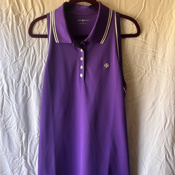Tory Burch | Tops | Tory Burch Mens Polo In Rich Purple | Poshmark